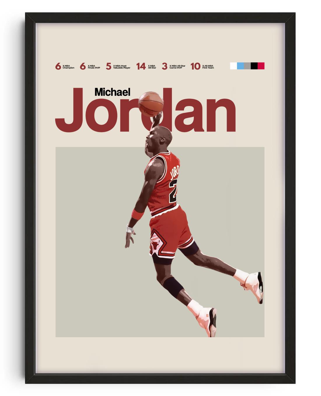 michael jordan poster-Michael Jordan, Chicago Bulls-Big Weekend