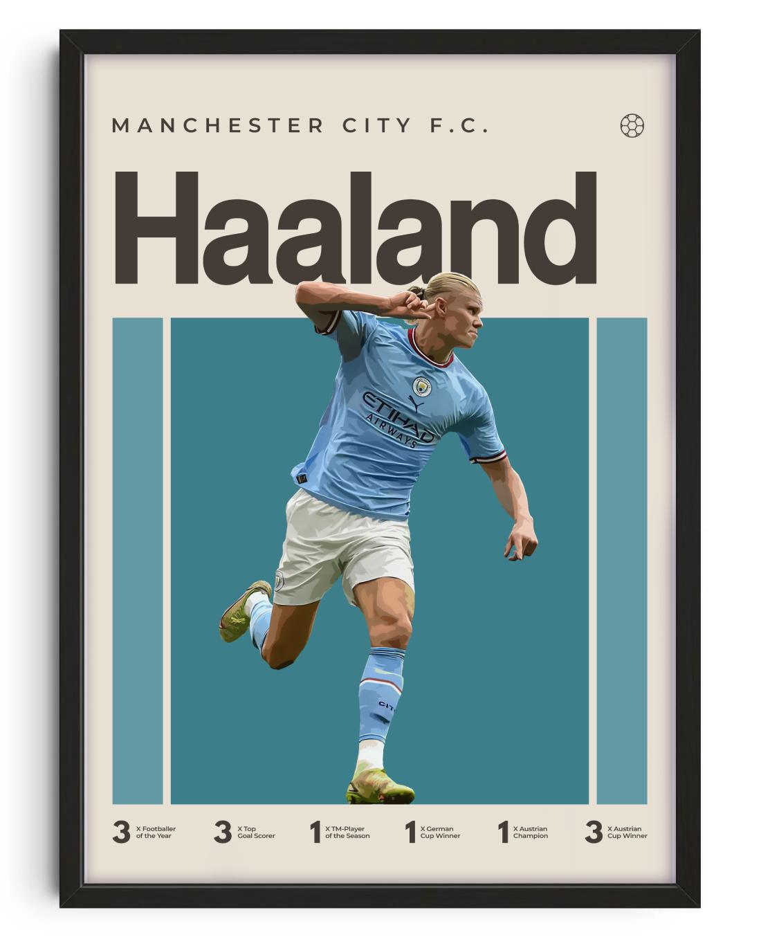 Erling Haaland poster | Big Weekend Store