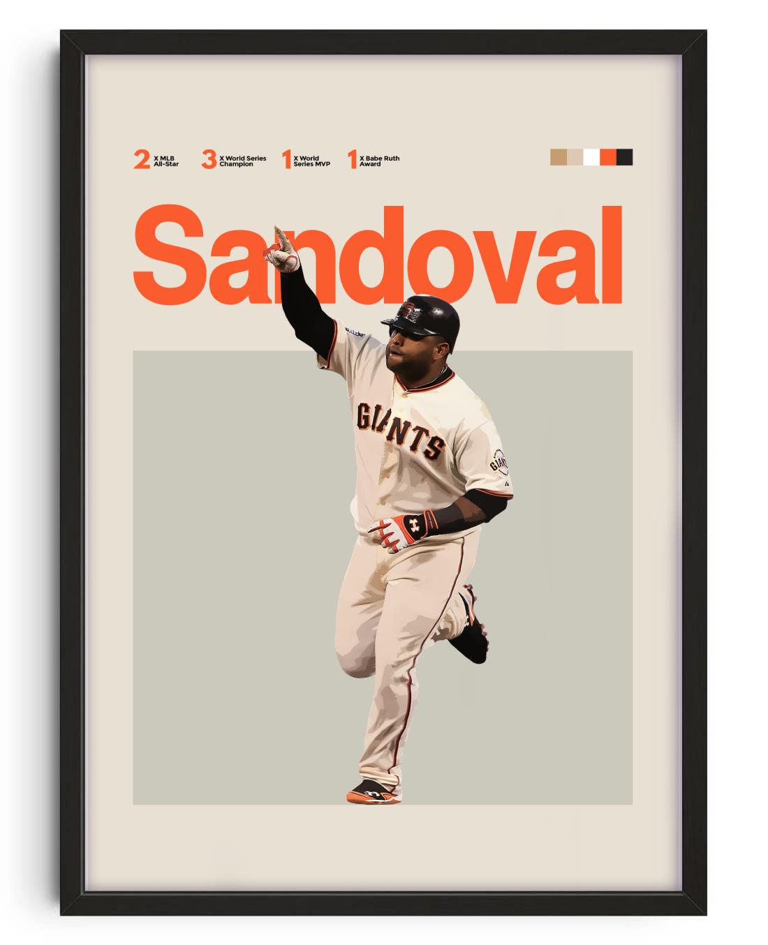 Get the Best Pablo Sandoval Poster - New York Giatns | BigWeekend Store