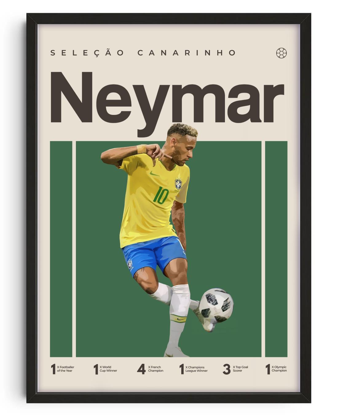 Neymar Jr poster-Neymar Jr, Brazil-Big Weekend