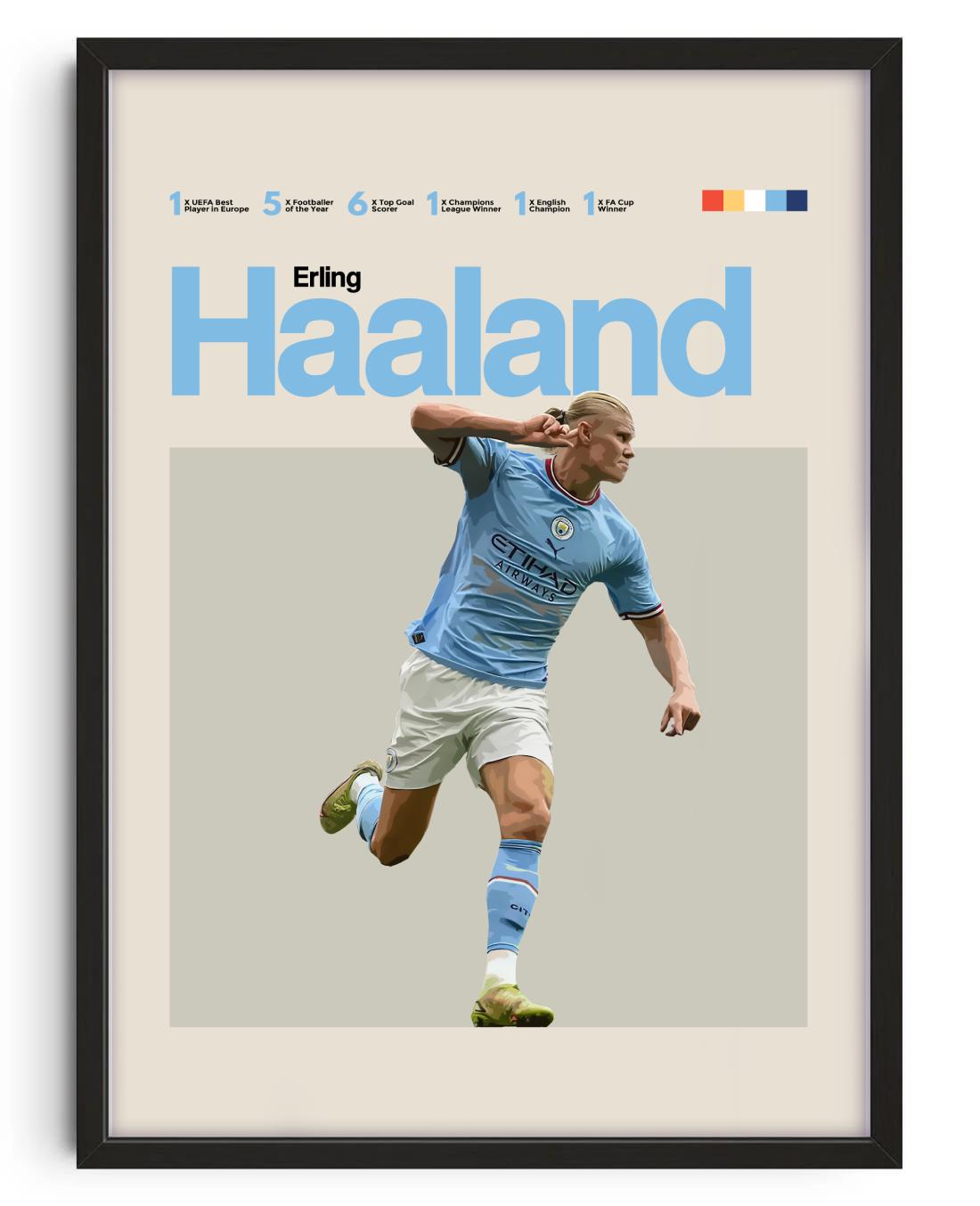 Erling Haaland poster | Big Weekend Store