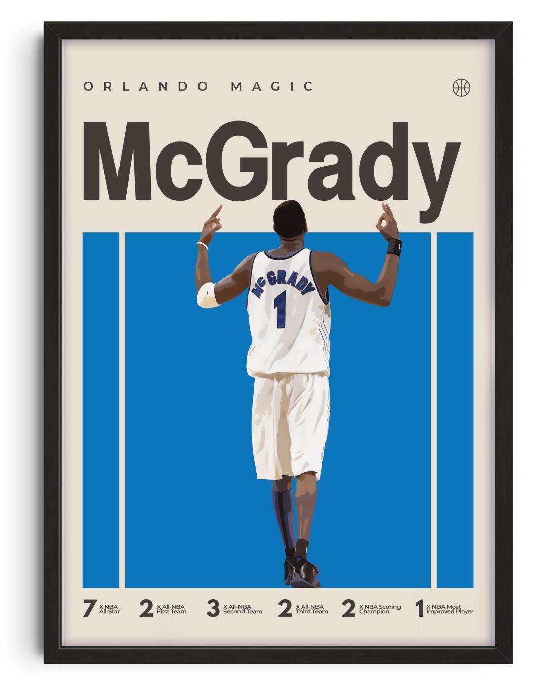 Tracy McGrady Poster - Orlando Magic | BigWeekend store