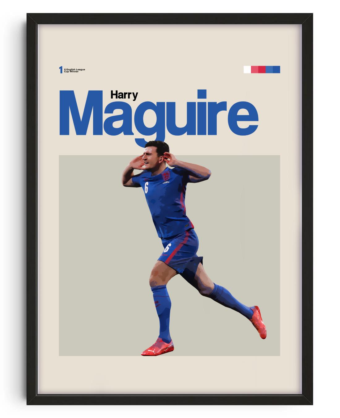 Harry Maguire Poster - Manchester United | BigWeekend Store