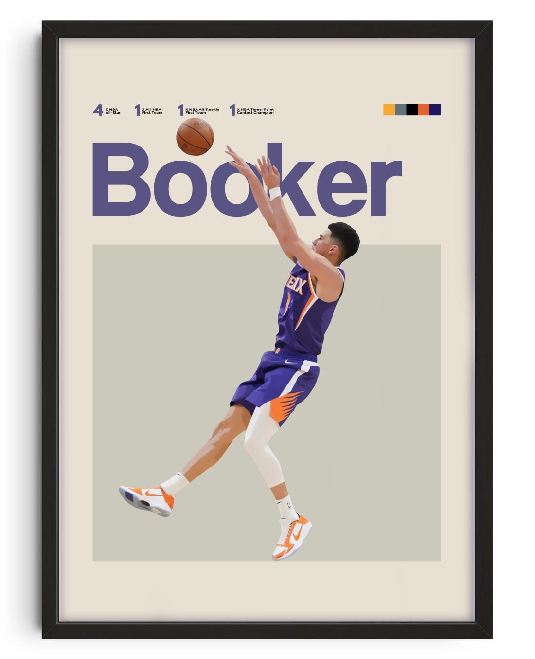 Devin Booker Poster - Phoenix Suns | BigWeekend Store