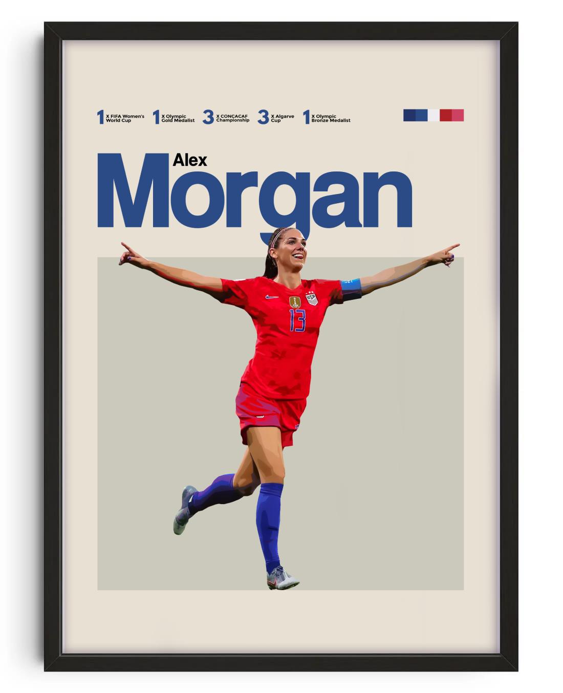 Alex Morgan Poster - San Diego Wave FC | BigWeekend Store
