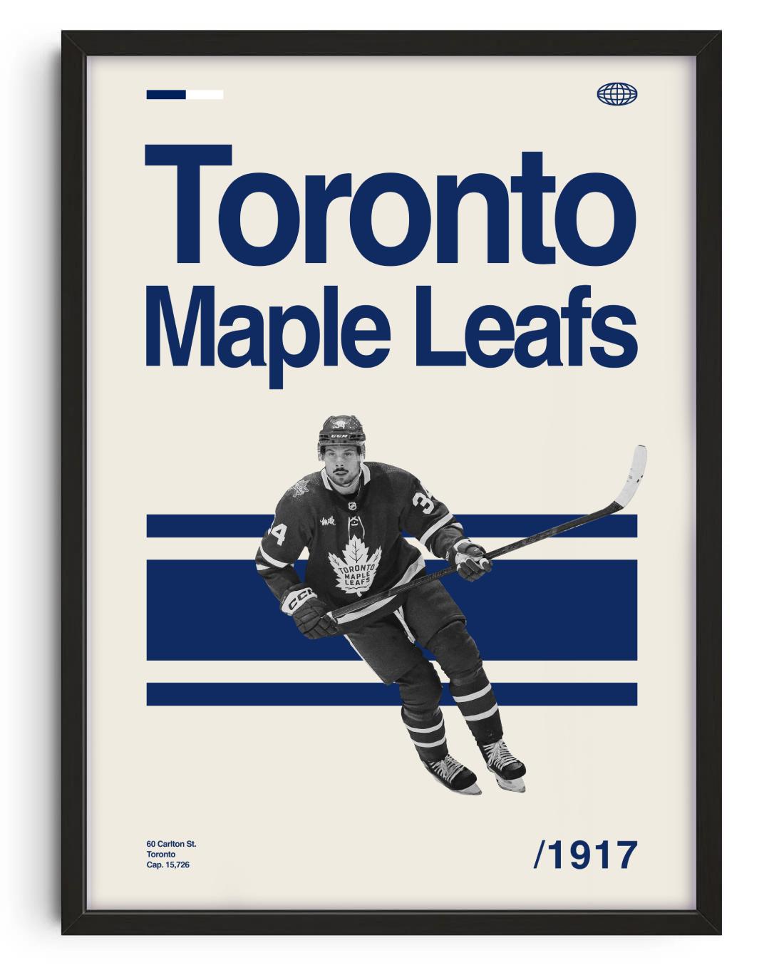 Get the Best Toronto Maple Leafs Poster - Auston Matthew | BigWeekend Store