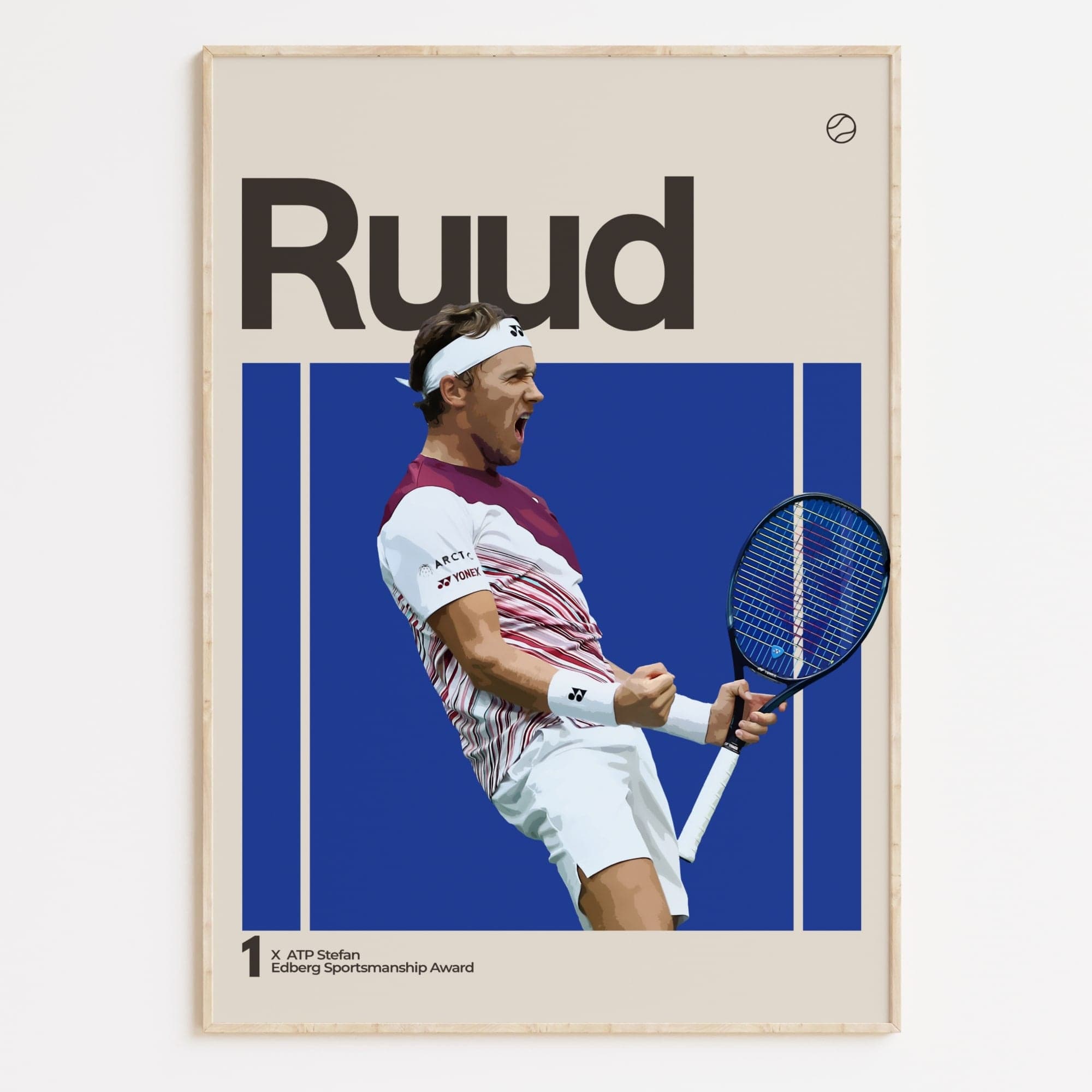 Shop Exclusive Casper Ruud Poster | BigWeekend Store