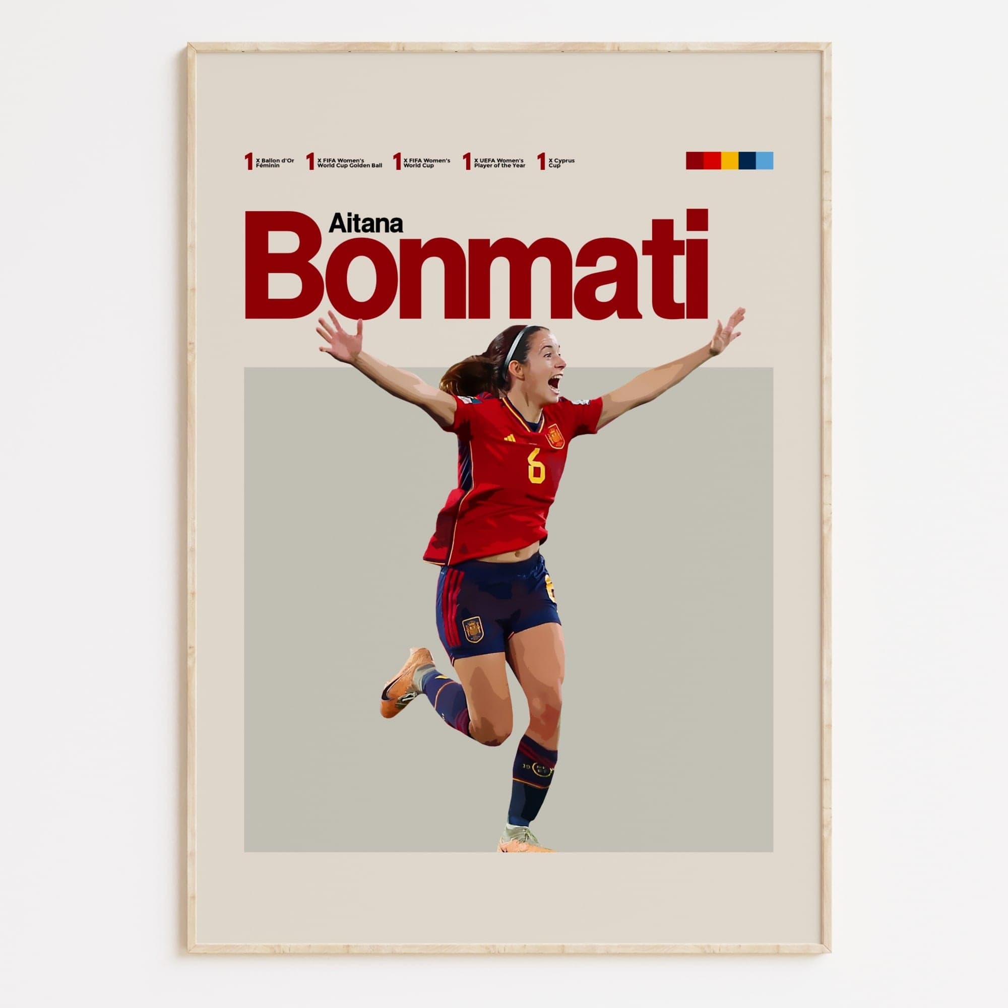 Celebrate Spain's Soccer Star Aitana Bonmatí – BigWeekend Store