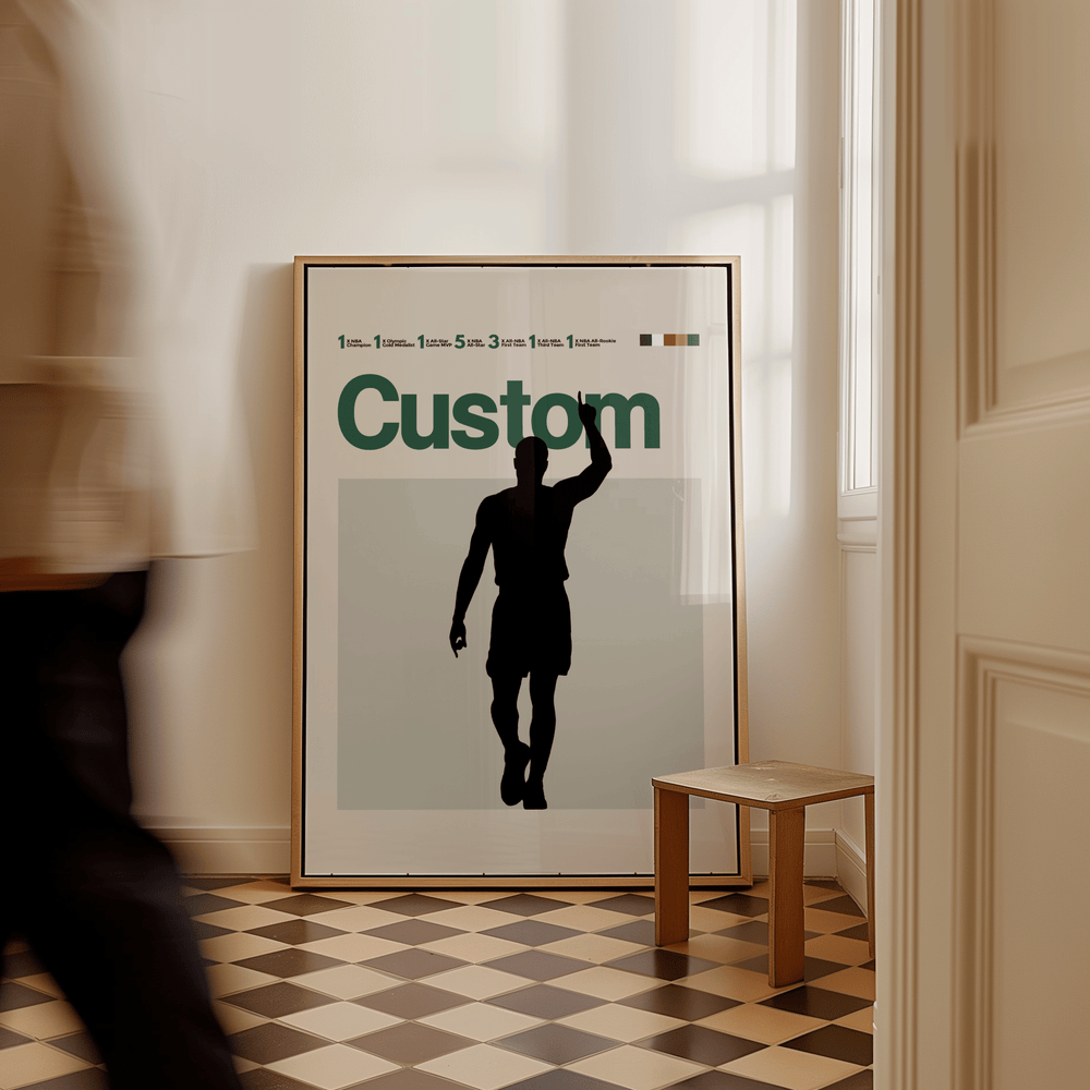 Custom Athlete Poster | BigWeekend Store