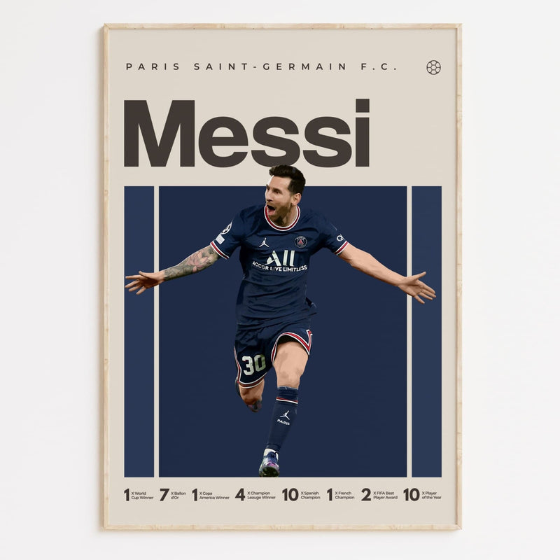 Lionel Messi poster-Lionel Messi, PSG-Big Weekend