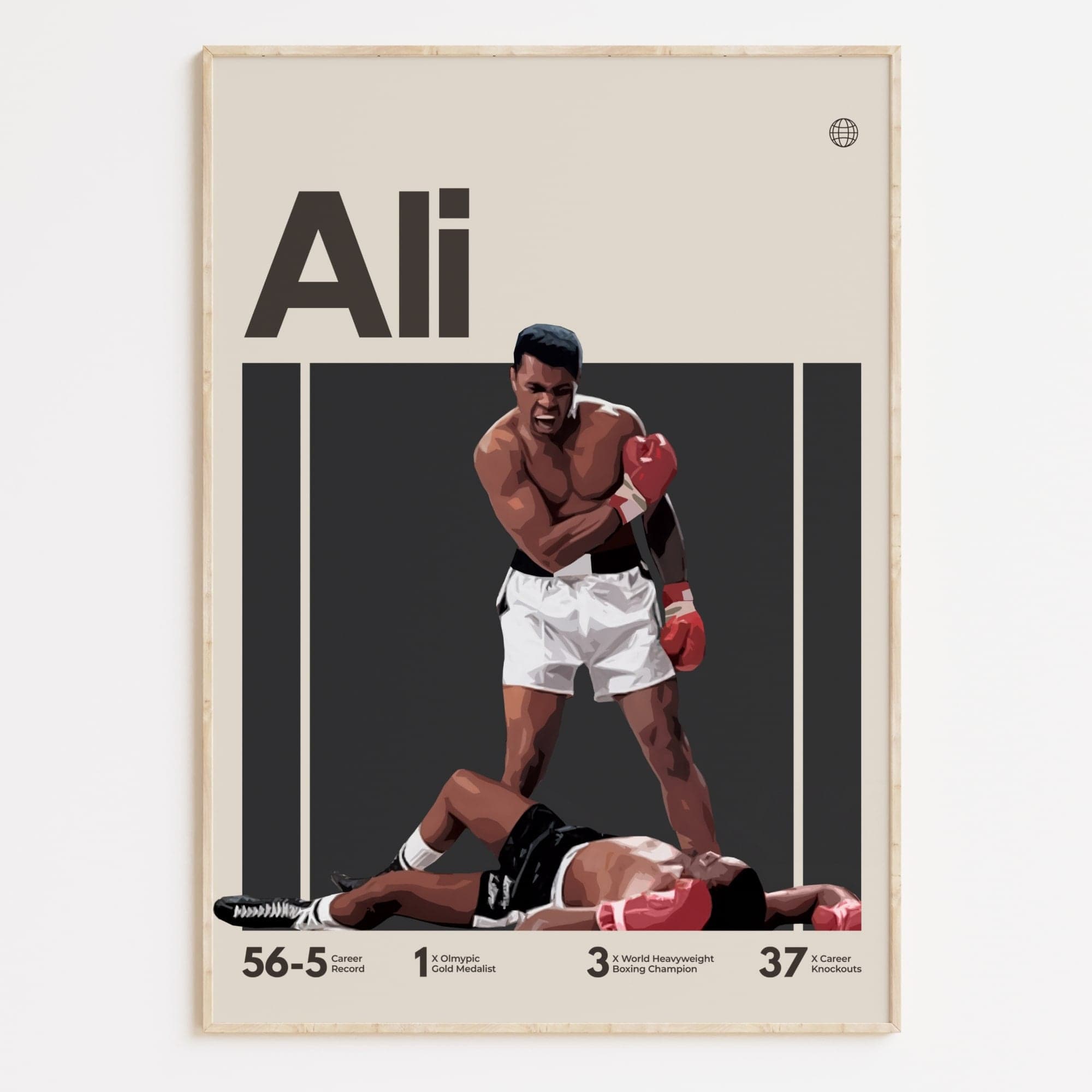 Muhammad Ali Wall Art - Boxing | BigWeekend Store