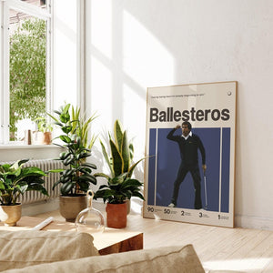 Seve Ballesteros Poster: Celebrate Golfing Greatness | BigWeekend Store