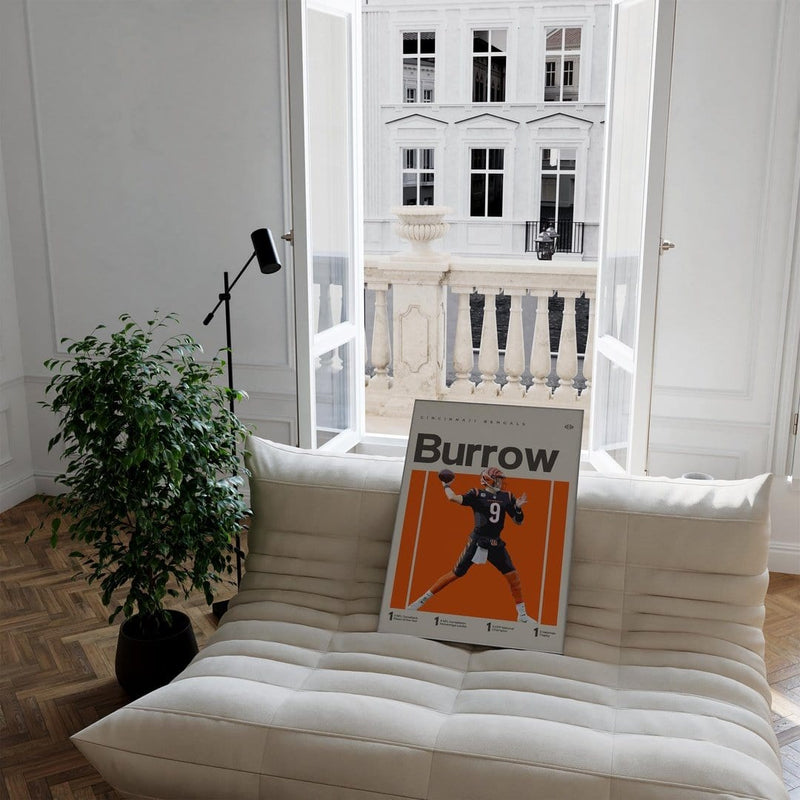 Joe Burrow Poster - Cincinnati Bengals | BigWeekend Store